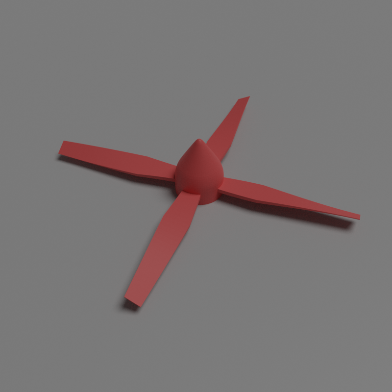 STL file Model airplane propeller 🛩️ ・Template to download and 3D print ...