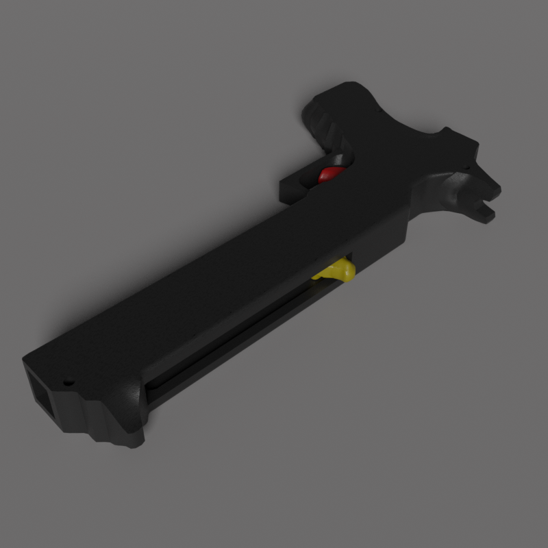 🔫 Functional toy gun・ STL File for ・Cults