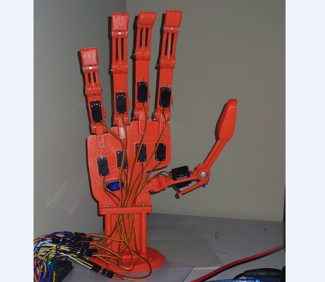 MECH-A2 Robotic Hand・ 3D File for ・Cults