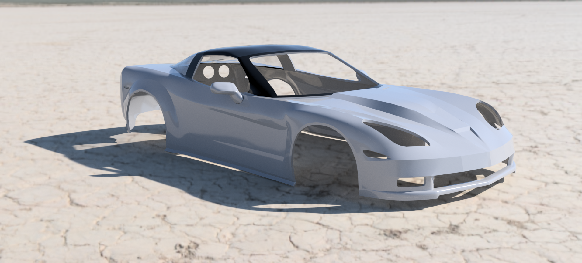🚙 Chevrolet Corvette C6 ZR1 Printable Car Body・ STL File for ・Cults