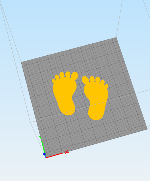 STL file wall decor baby feet 👶 ・3D print object to download・Cults