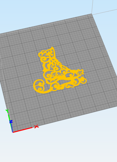 STL file wall decor ice skate 🧊 ・3D printable model to download・Cults