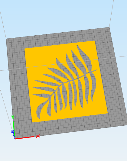 STL file stencil leafs set 🔧・3D printing model to download・Cults