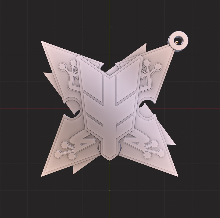 Free 3D file Hanzō National Academy Keychain 🗝️ ・Design to download and ...