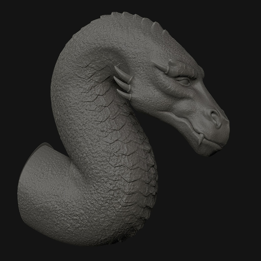 Free 3D file Saphira 📚 ・Object to download and to 3D print・Cults