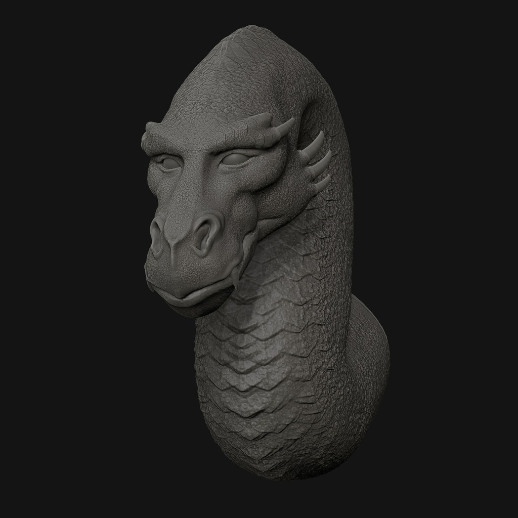 Free 3D file Saphira 📚 ・Object to download and to 3D print・Cults