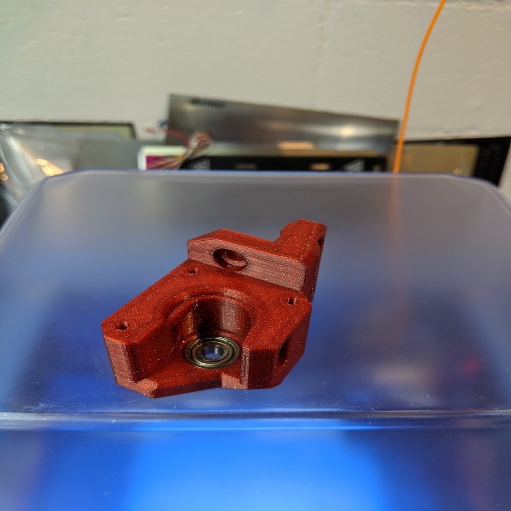 Free 3D file Prusa Y motor mount with bearing support 🧞‍♂️ ・3D printer ...