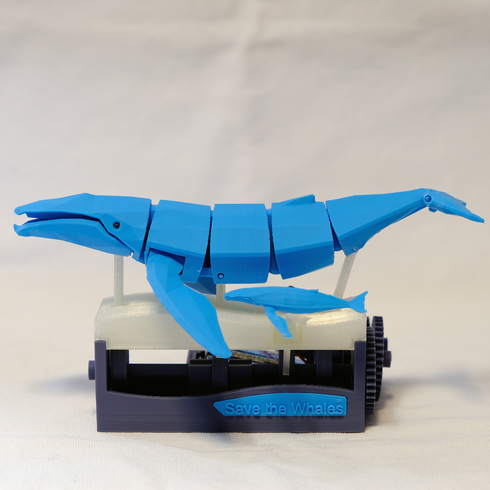 Free STL file Save the Whales (DC Motor Powered Kinetic Whales) 💾 ・3D ...