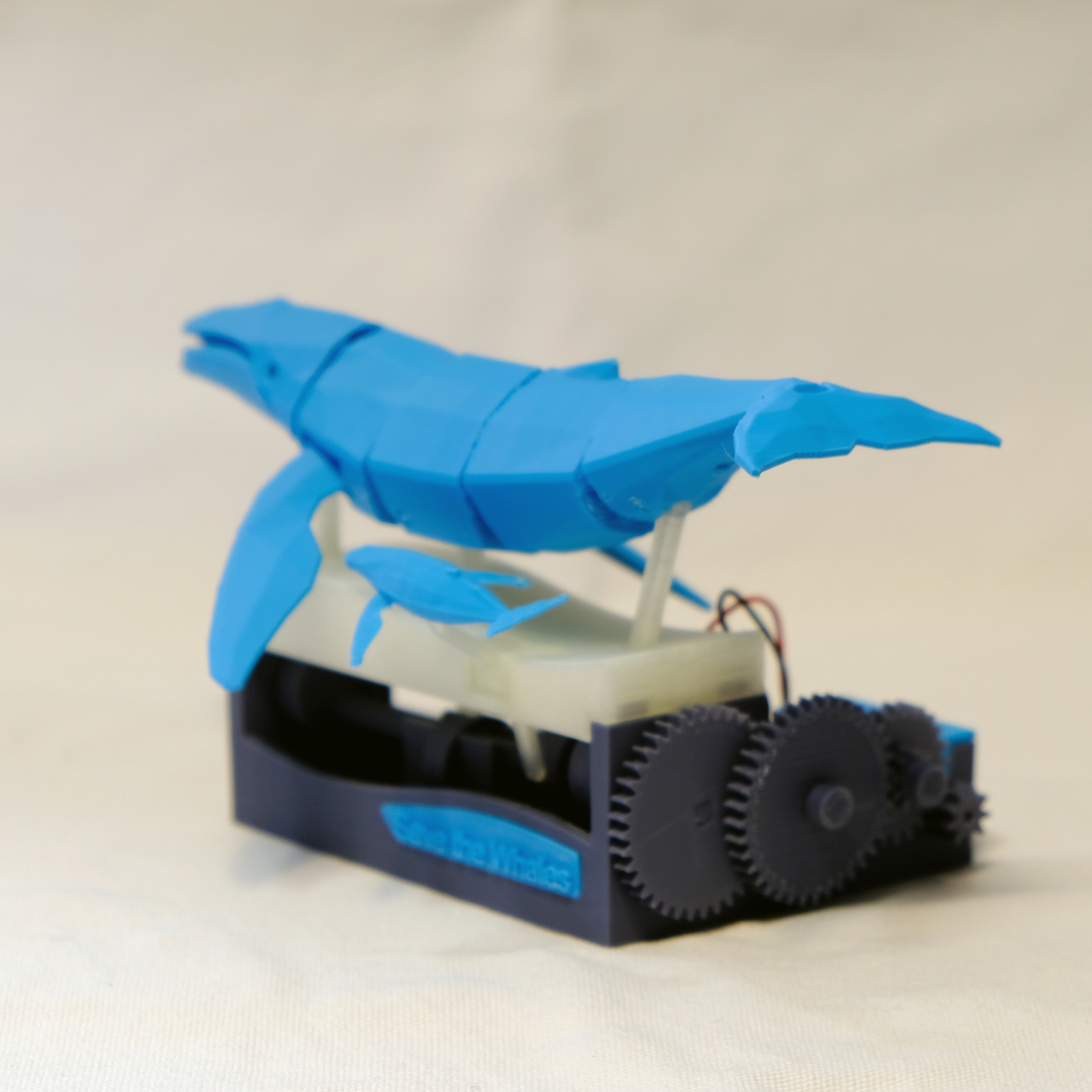 Free STL file Save the Whales (DC Motor Powered Kinetic Whales) 💾 ・3D ...
