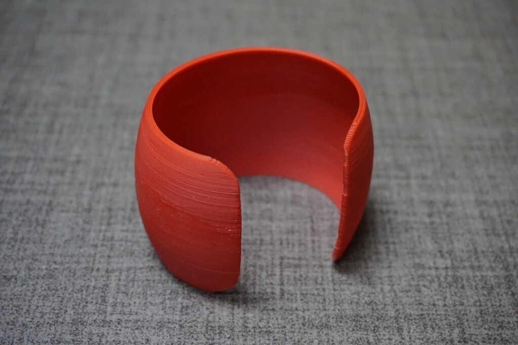 Free STL file Customizeable Wide Cuff Bracelet 💫 ・Template to download ...