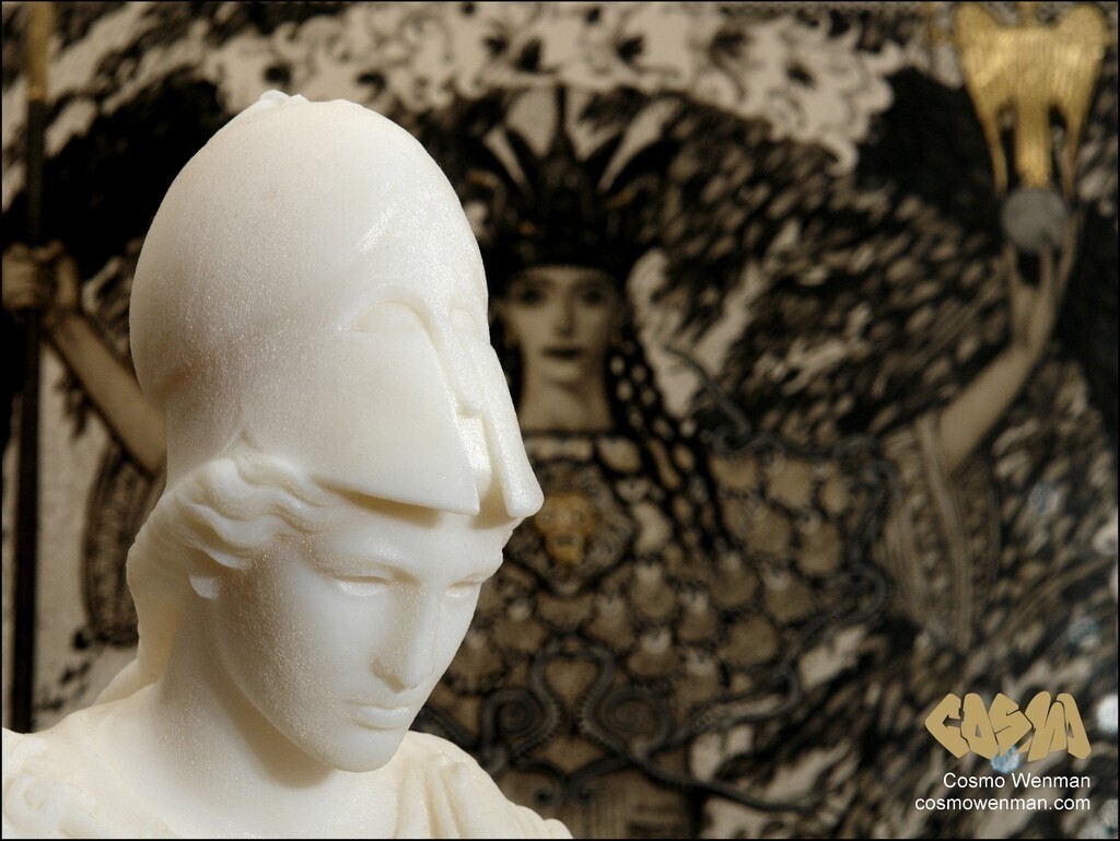 🗿 Athena of Velletri・Free OBJ File for ・Cults