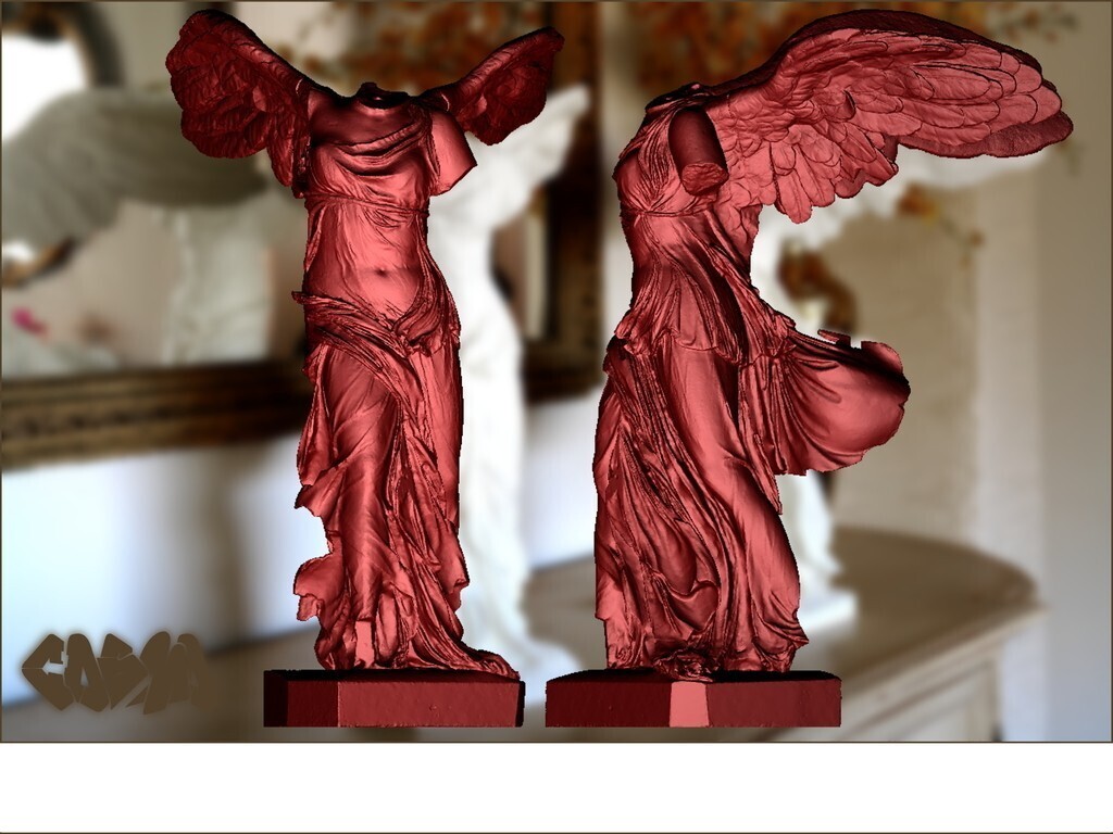 ️ Winged Victory of Samothrace・Free STL File for ・Cults
