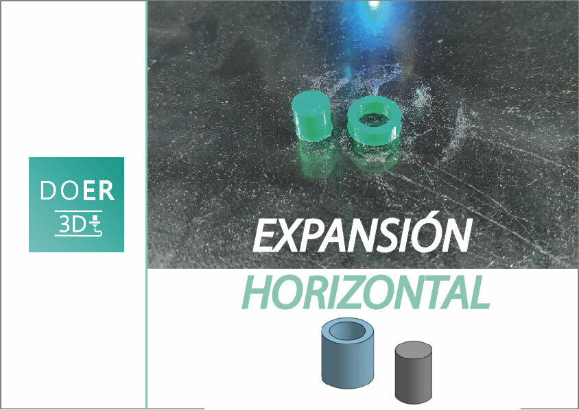 Arquivo grátis STL EXPANSIÓN HORIZONTAL - ENCAJAR PIEZAS 📱 ・objeto para ...