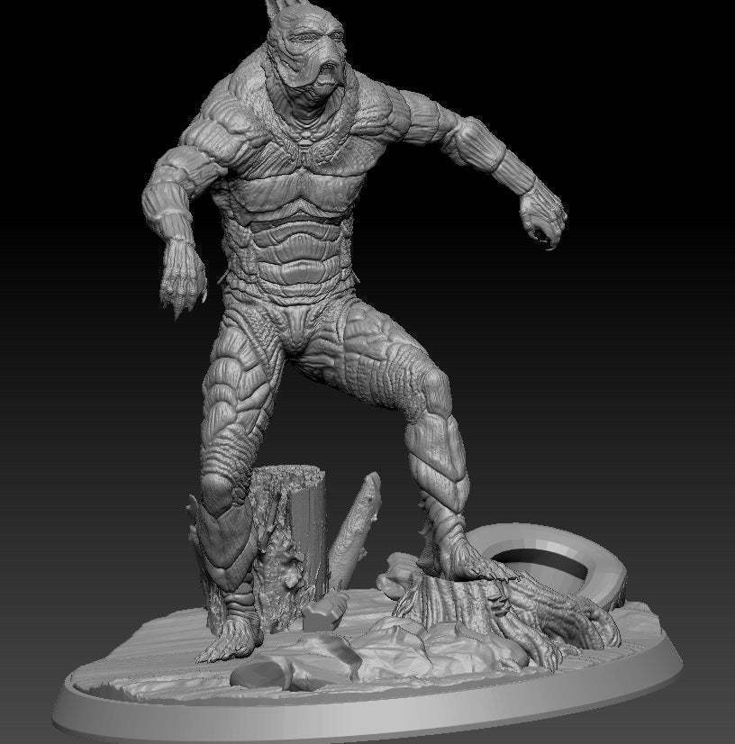 👹 Lagoon Monster・Free STL File for ・Cults