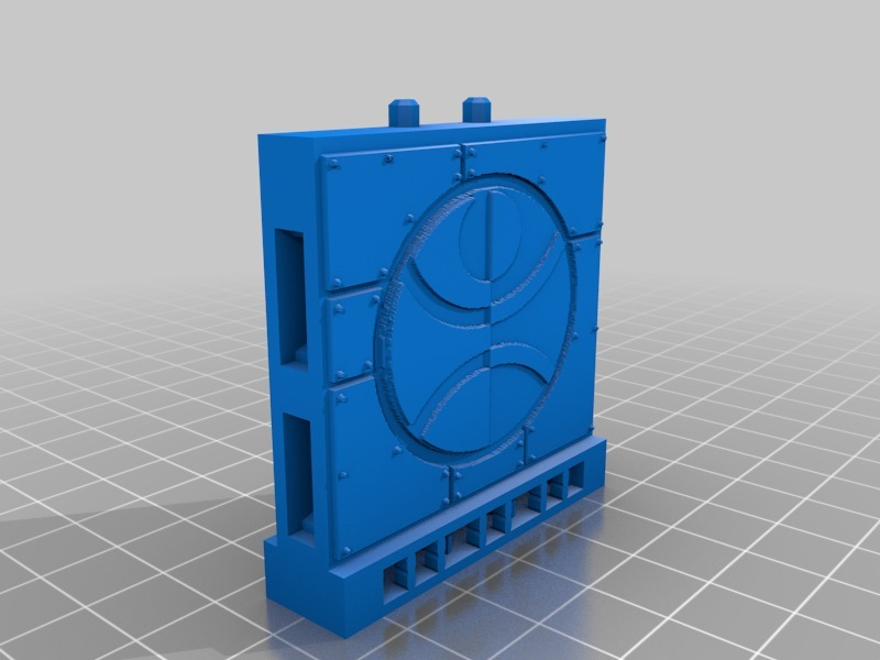 🛰 Cerkit Guild Banner Wall - OpenLOCK compatible・Free STL File for 3D ...