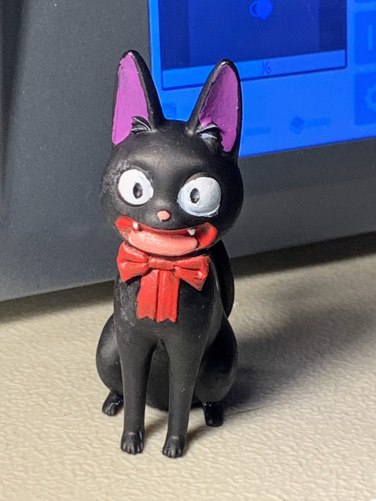 3D printable Studio Ghibli Jiji The Cat (From The Movie Kiki’s Delivery Service)・Cults