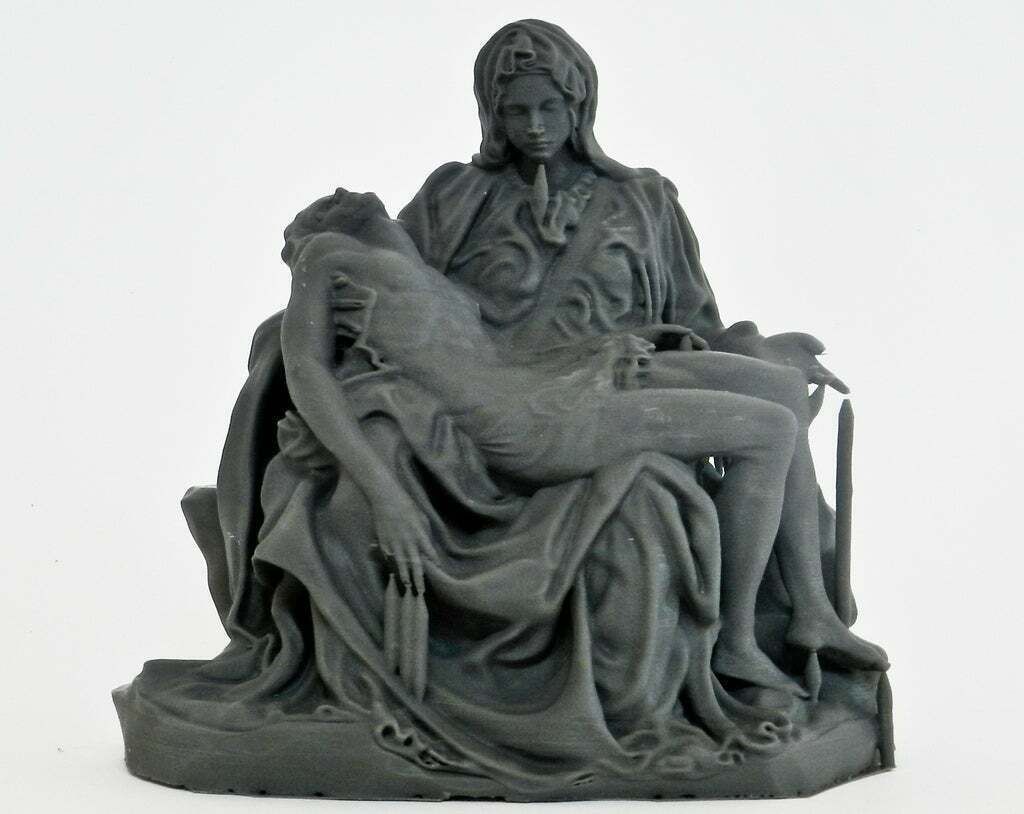 🇻🇦 PIETA IN ST. PETER'S BASILICA, VATICAN・Free STL File for ・Cults