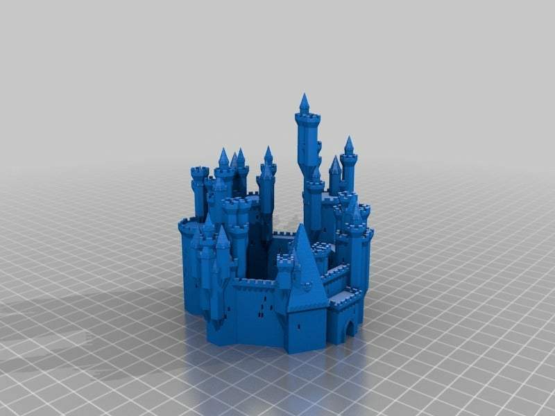Free STL file My Customized Grand Castle 🏰 ・3D printing model to ...