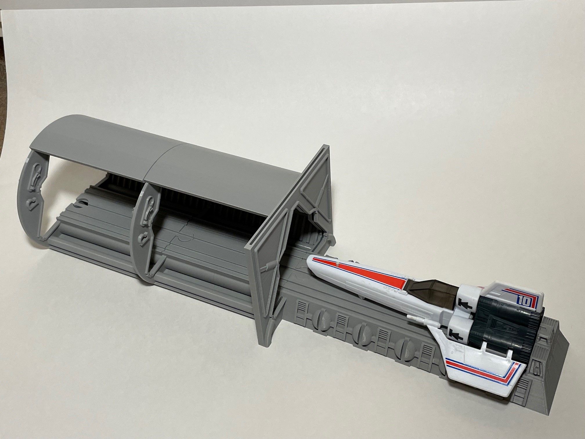 👽 1978 Mattel Colonial Viper Launch Tube・ STL File for ・Cults