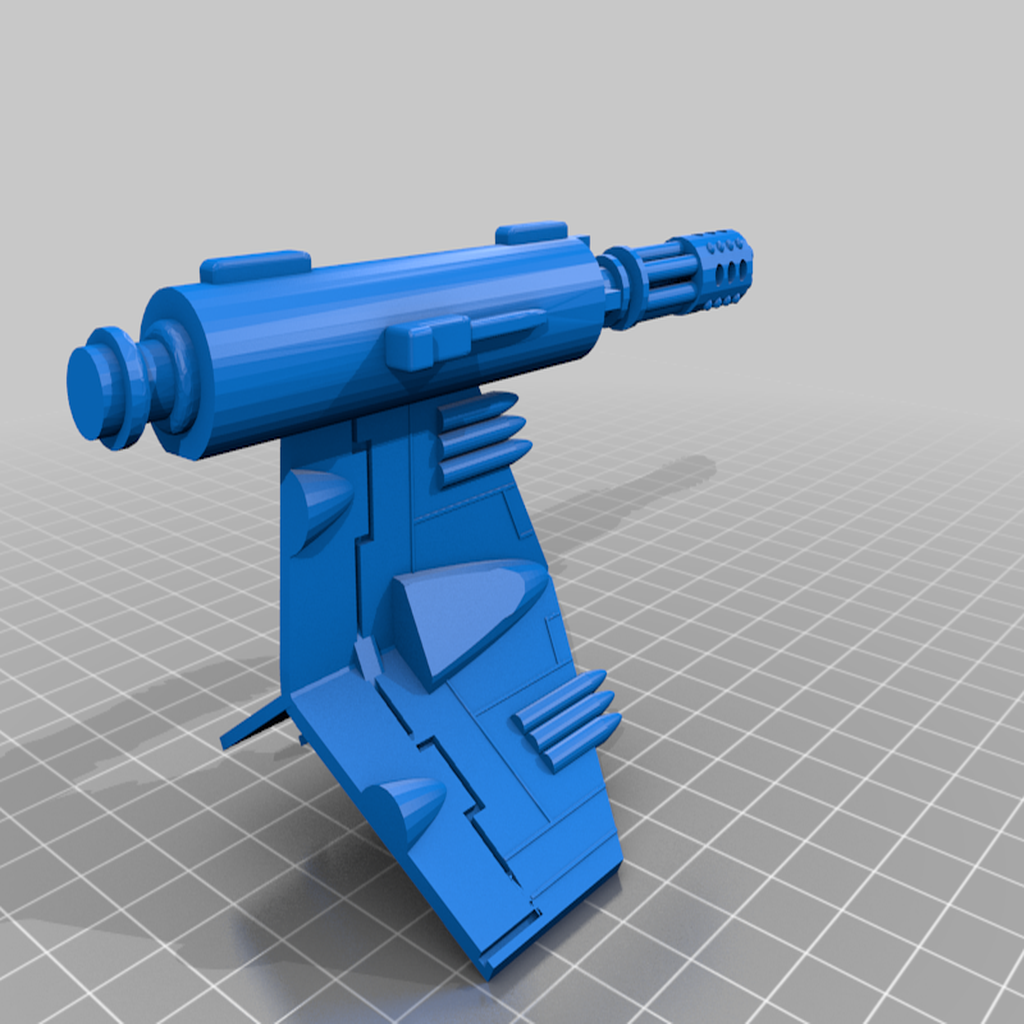 🎲 StarBird Fin・Free STL File for ・Cults