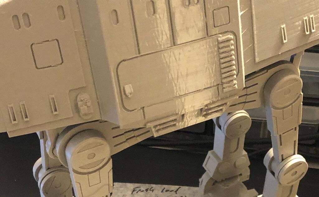 🚶 Walking ATAT More Detailed Body Pieces・Free STL File for ・Cults