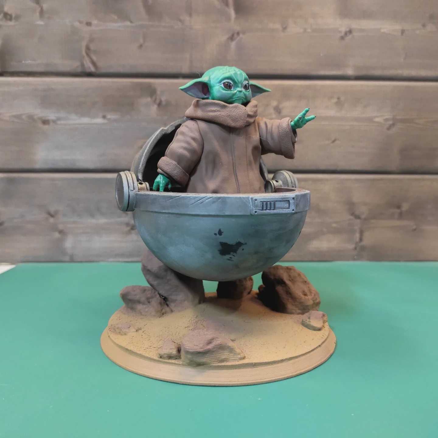 STL file Grogu Mandalorian ・3D printable model to download・Cults