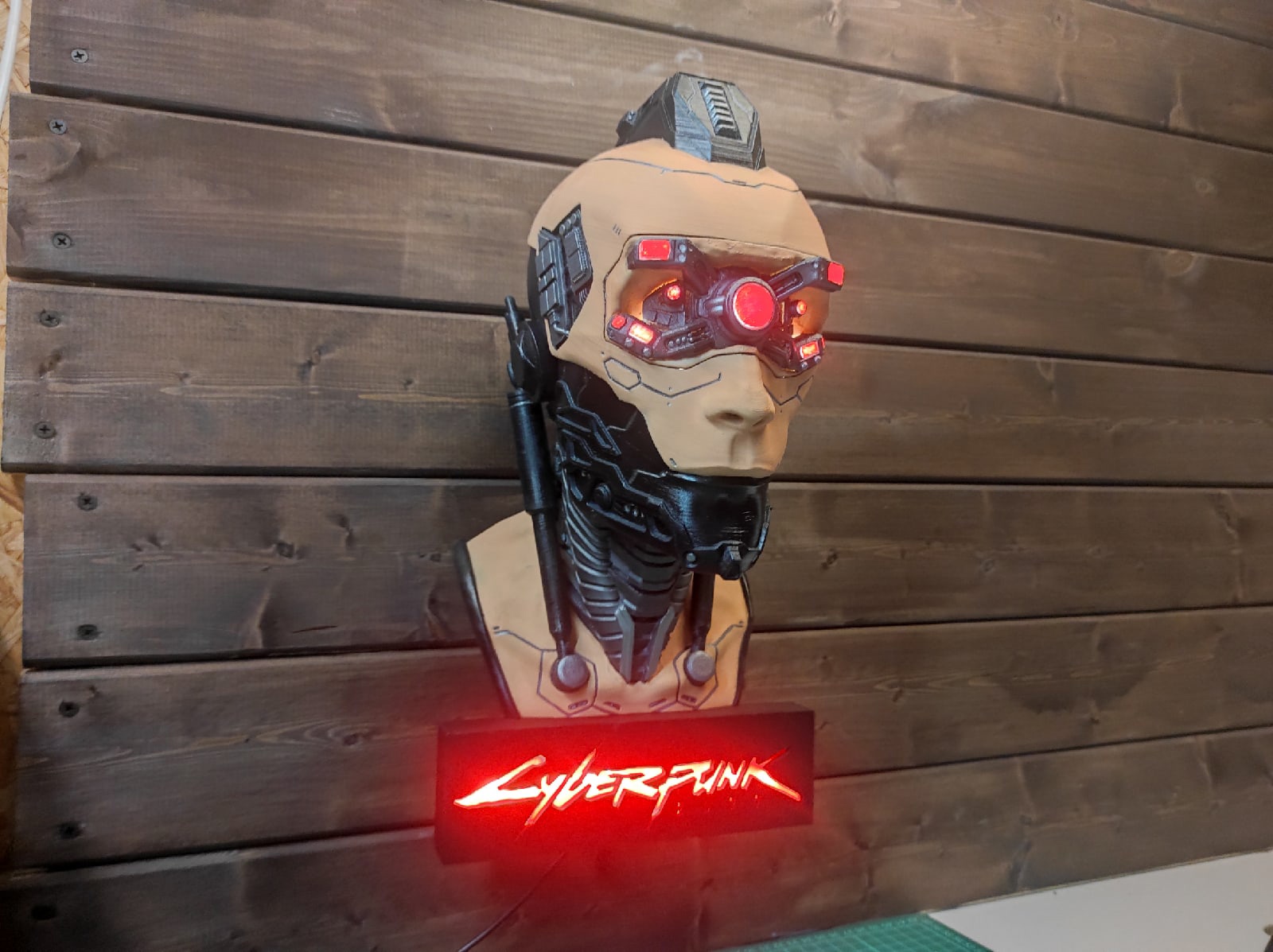 3D printer Cyberpunk 2077 Lamp • made with anycubic megs s・Cults