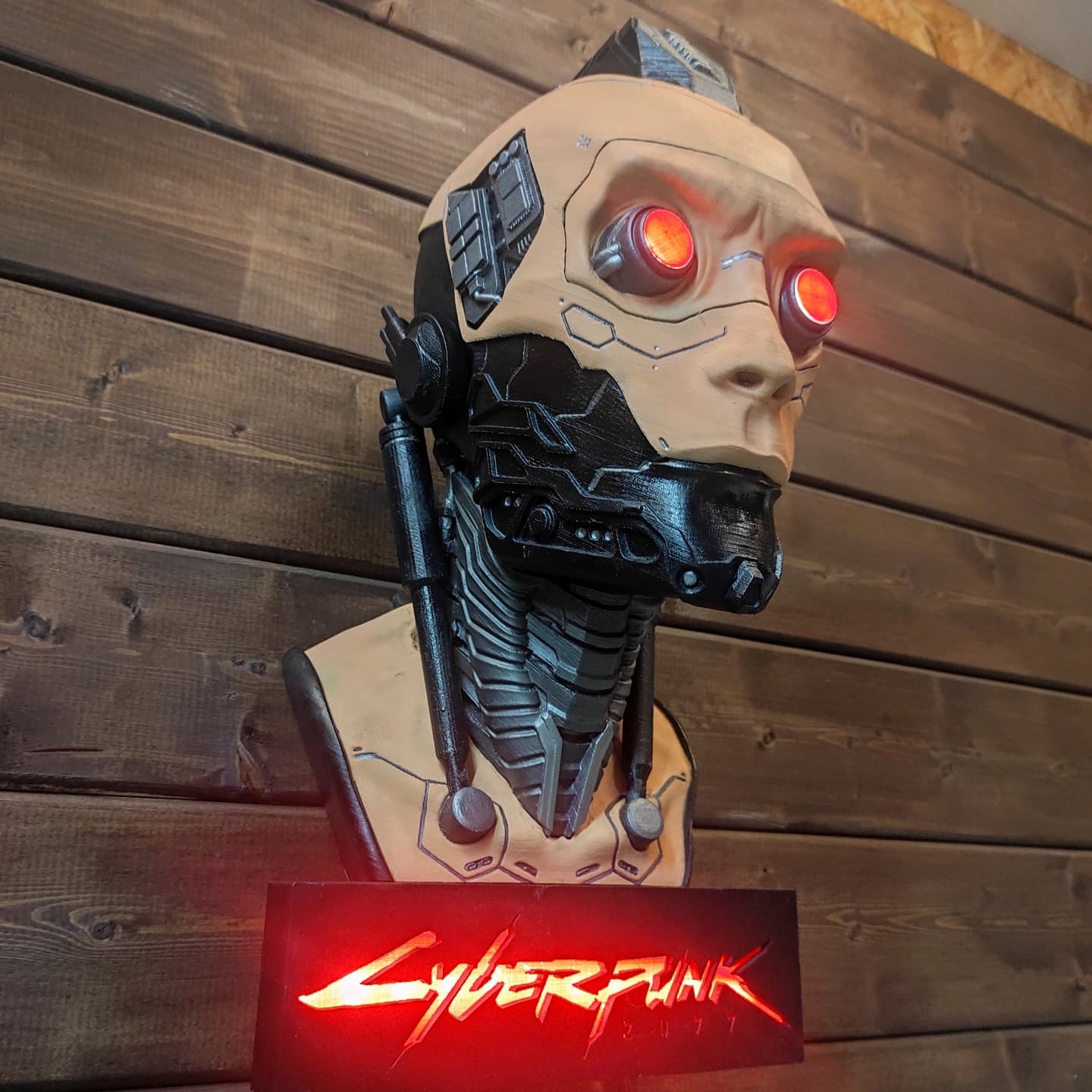3D printer Cyberpunk 2077 Lamp • made with anycubic megs s・Cults
