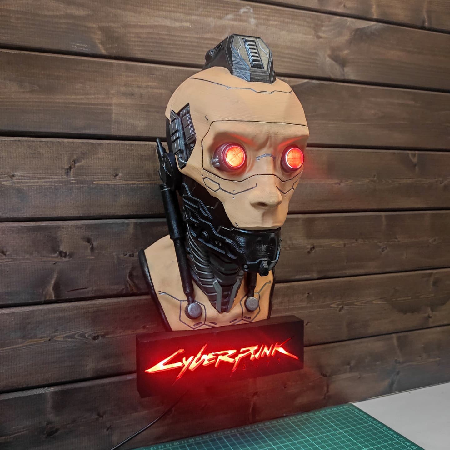 3D printer Cyberpunk 2077 Lamp • made with anycubic megs s・Cults