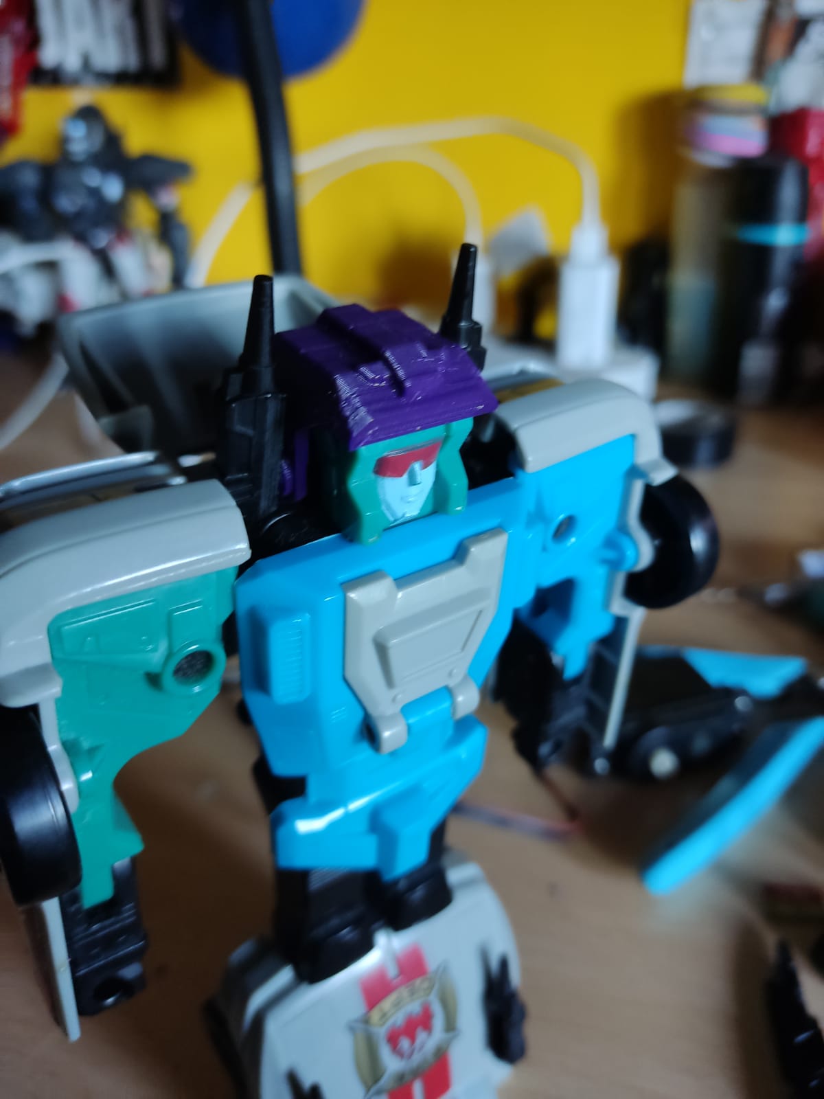 🪖 Siren helmet G1 transformers・ STL File for ・Cults