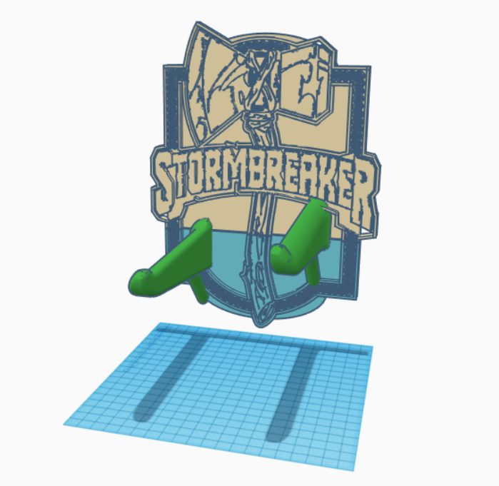 Free 3D file Stormbreaker Wall Support 🧞‍♂️ ・3D printable model to ...