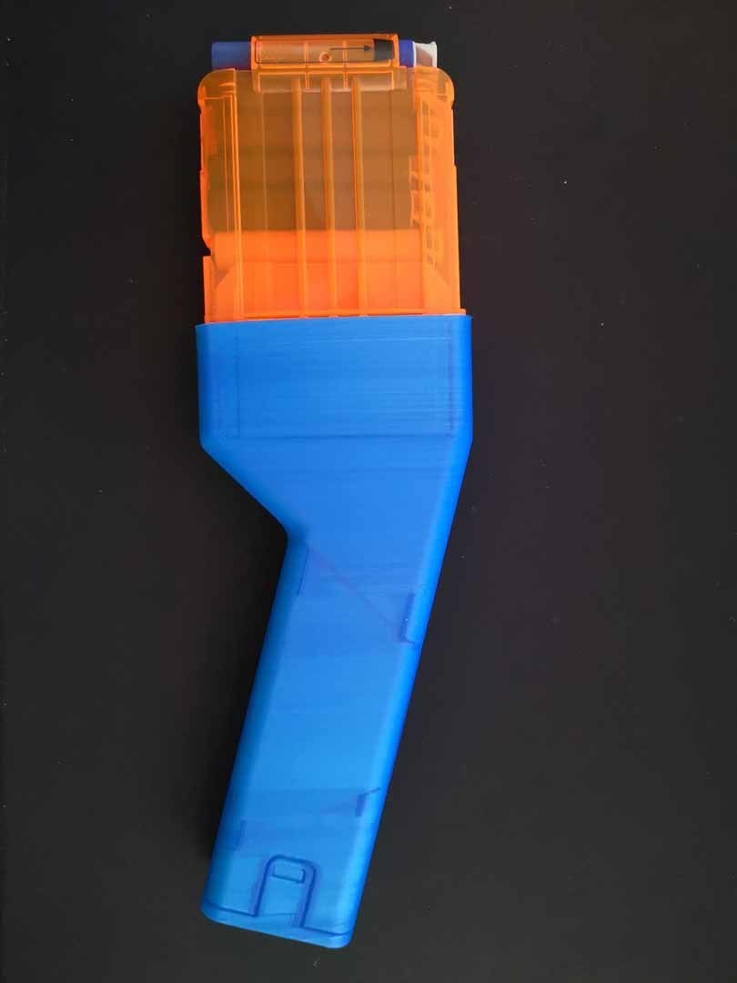 STL file NERF Stryfe Vector style mag 🎯 ・Design to download and 3D ...