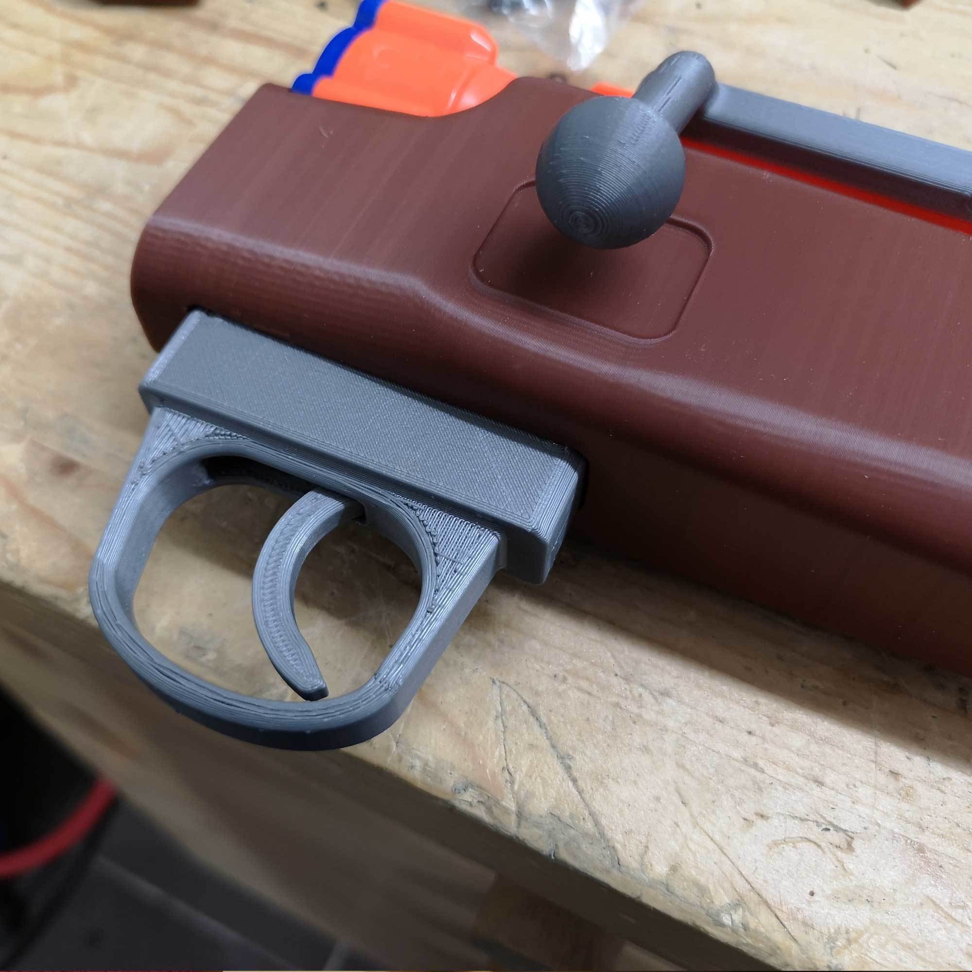 🔫 NERF Kar98K inspired Sharpfire Conversion Mod・ STL File for ・Cults