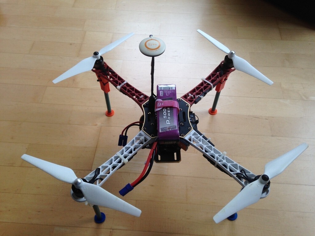 Free STL file DJI F450 landing gear 🛬・3D print design to download・Cults