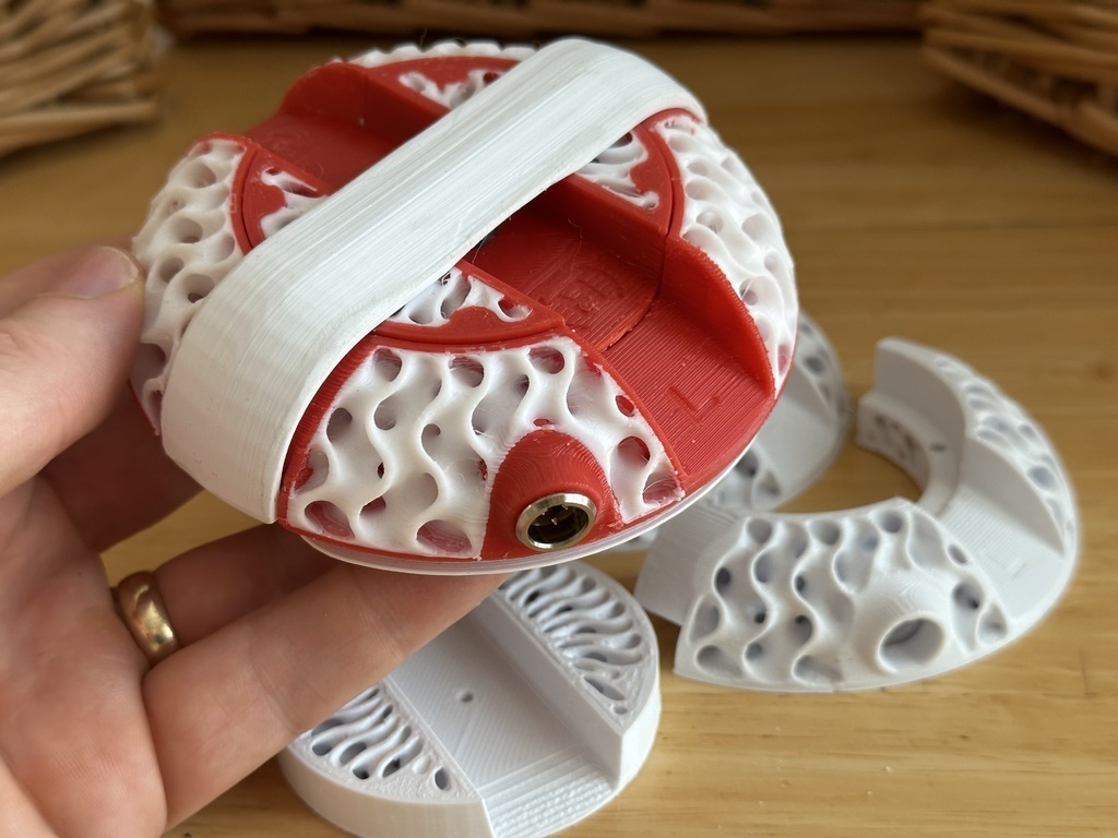 Fichier 3D gratuit Cônes gyroïdes pour les casques Head(amame) 🎧・Plan ...