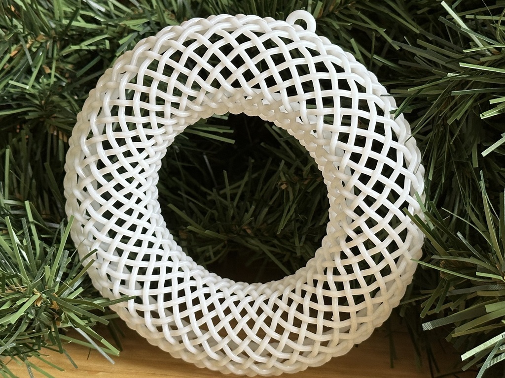 Free 3D file Woven Wreath Forms 🎄・3D printing idea to download・Cults