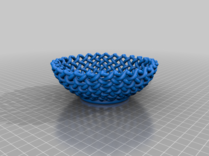Free 3D file Woven Bowls 🧺・3D printing design to download・Cults
