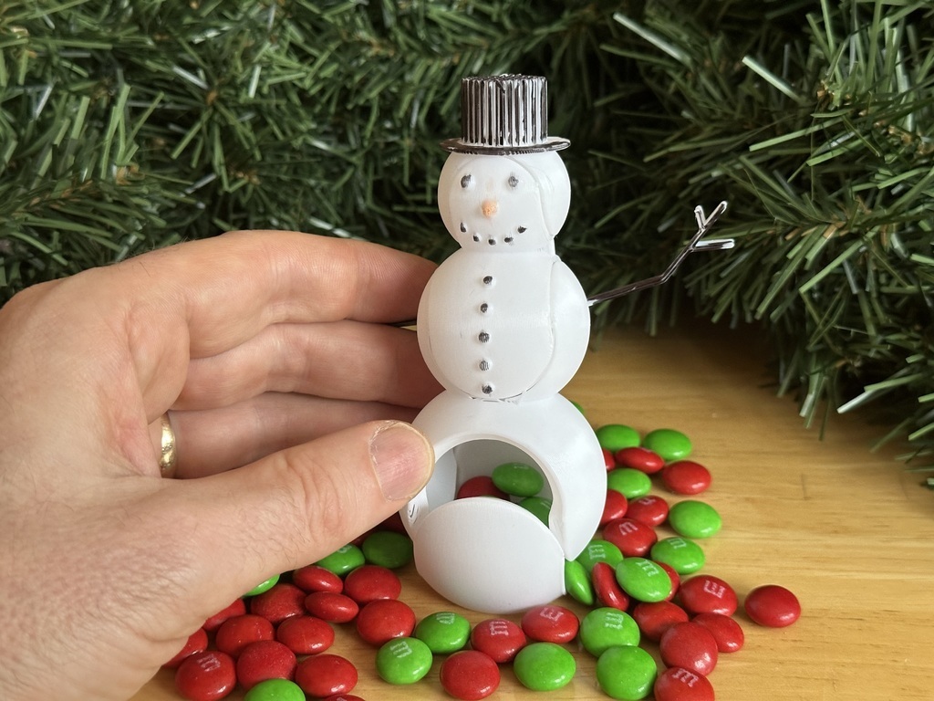 Free 3D file Frosty Snapman 🎄・3D printer design to download・Cults
