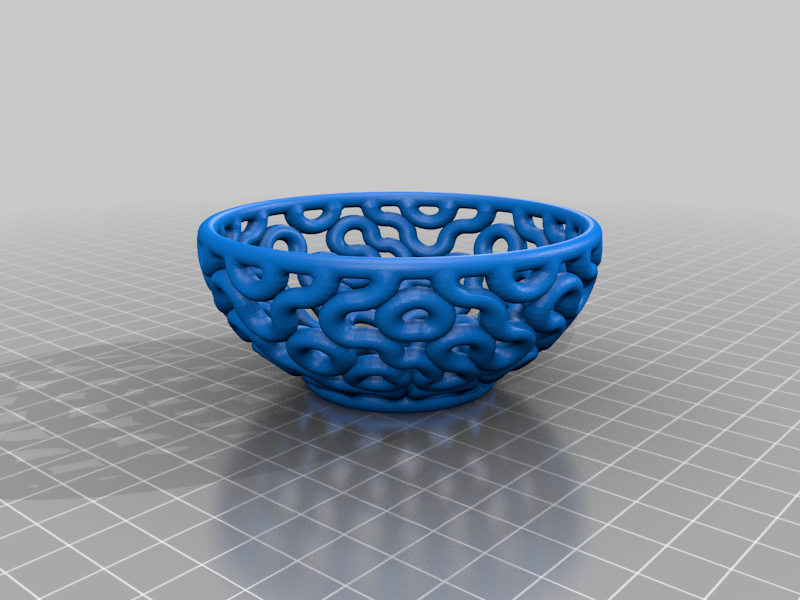 Free 3D file Truchet Bowls 🥣・Template to download and 3D print・Cults