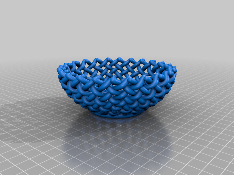 Free 3D file Woven Bowls 🧺・3D printing design to download・Cults