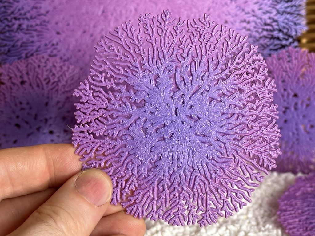 Free 3D file Radial Mycelium 🪸・3D printing design to download・Cults