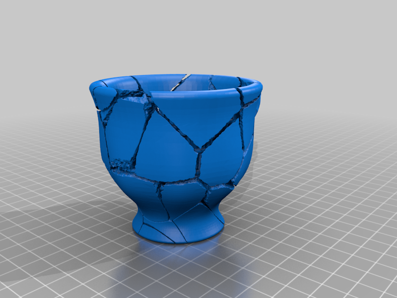 Free 3D file Smashed Teacup and Saucer 🫖・3D printing model to download ...
