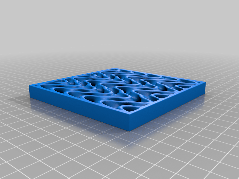 Free 3D file Topology Tile – Square 🟪・Design to download and 3D print・Cults