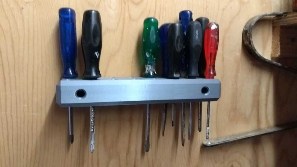Free STL file Screwdriver holder 🪛 ・3D printing design to download・Cults
