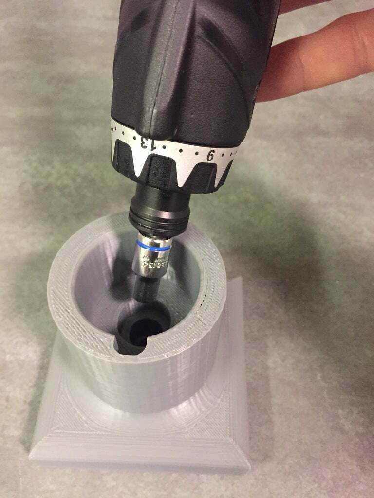 Free STL file Convert a hand coffee grinder into a battery powered one ...