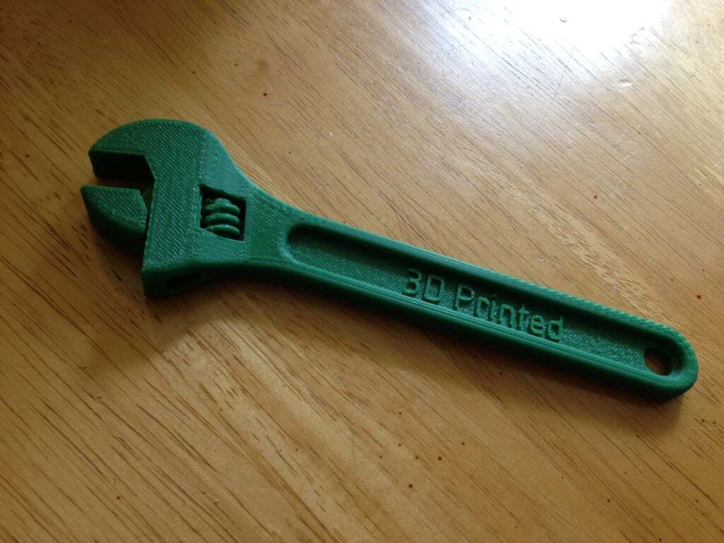 3D printable Fully assembled 3D printable wrench・Cults