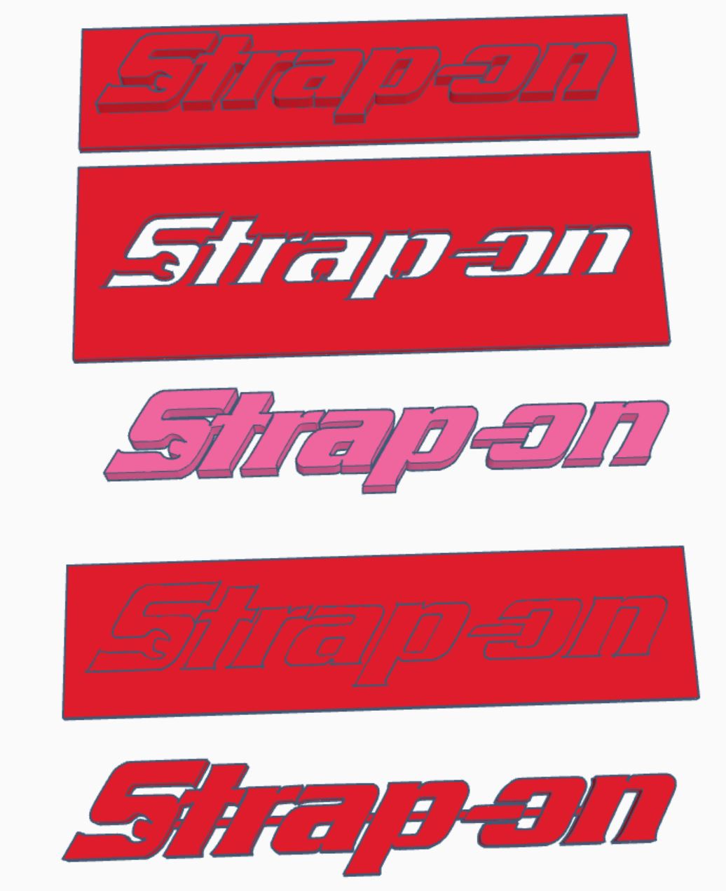 🧲 Strap-on badges/stencils/magnetics・ STL File for ・Cults