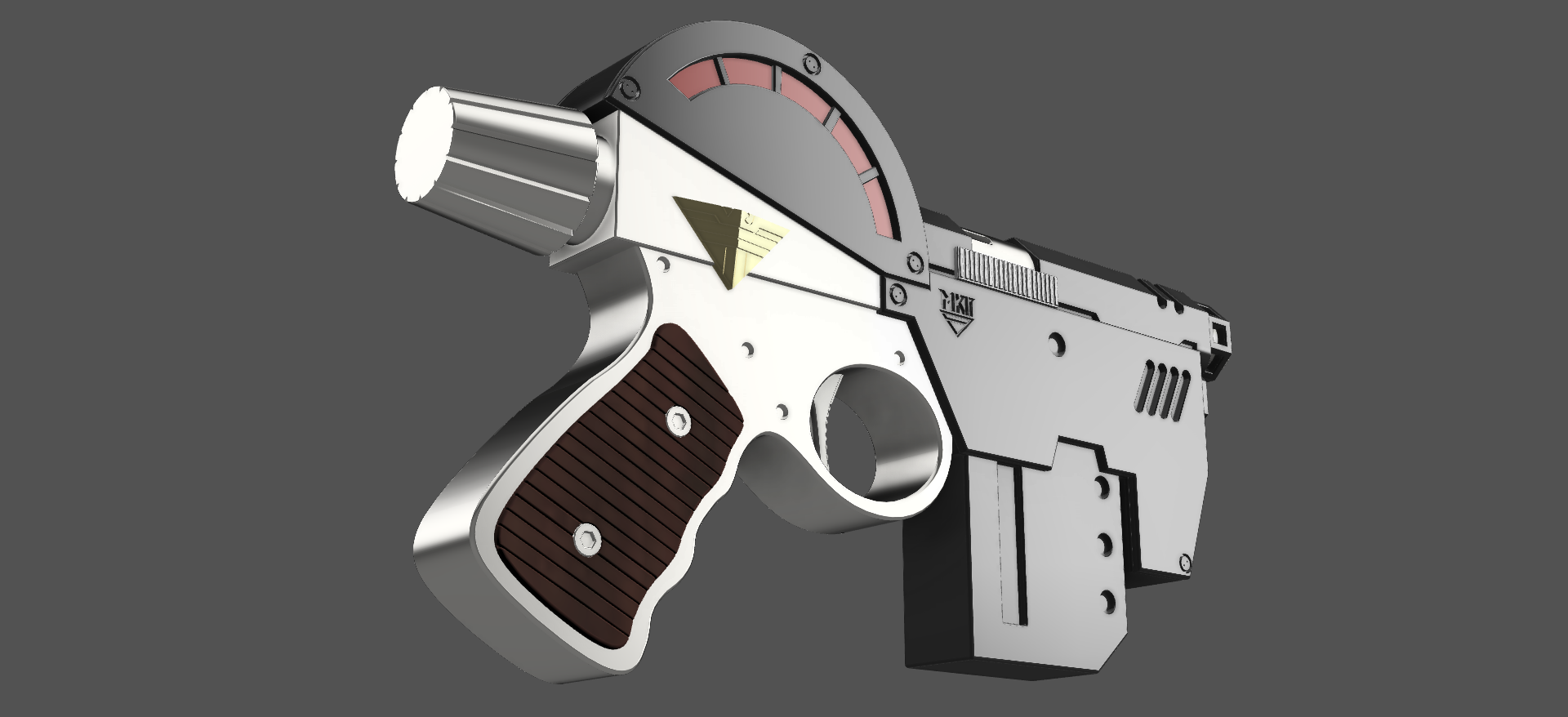 🧑‍⚖️ Judge Dredd Lawgiver MK2・ 3D File for ・Cults
