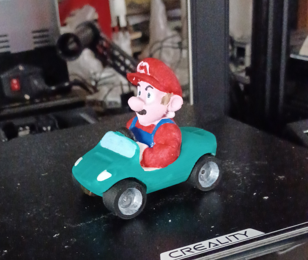 🧞‍♂️ mario racer・Free 3D File for ・Cults