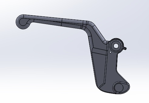 STL file Bike brake lever 👽 ・3D print design to download・Cults